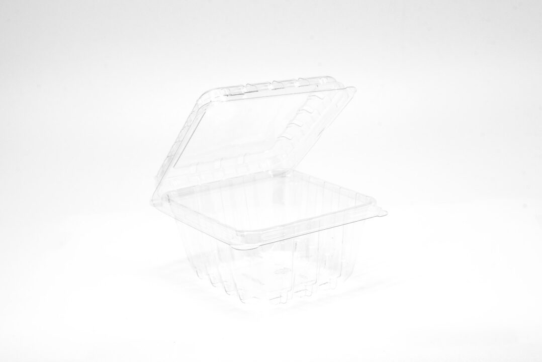 Pint Square Clamshell - Royal Interpack